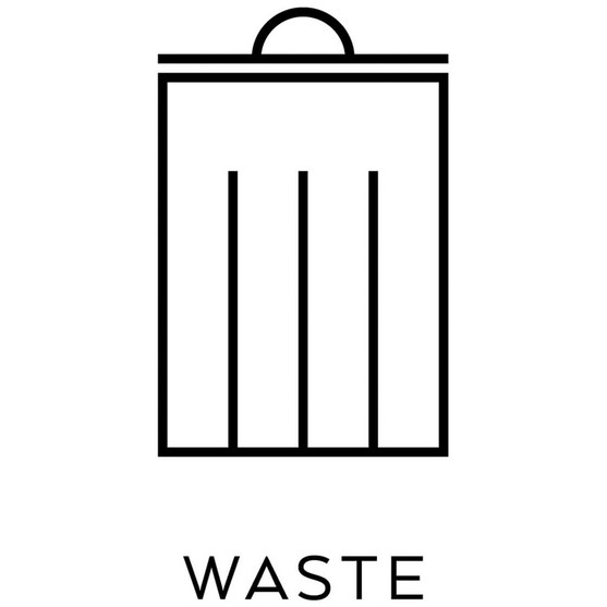 TreCe Hightower symbol, waste, antracit - Daarbak Design A/S